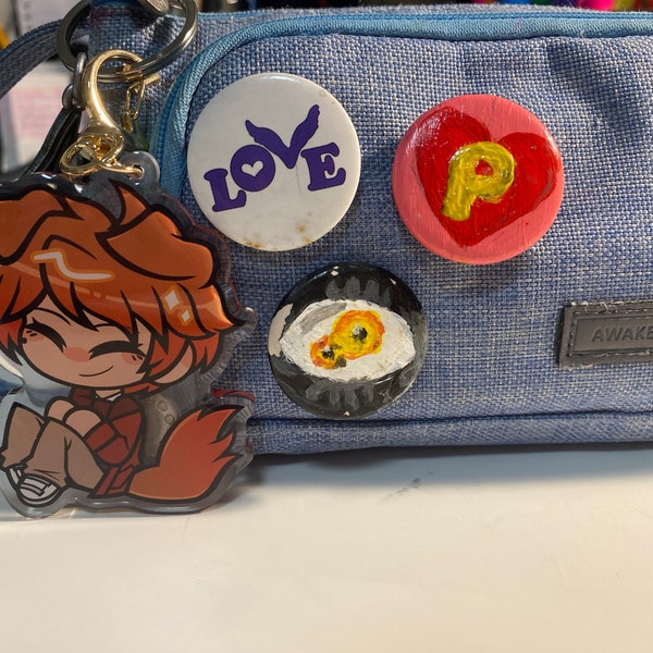 TMF - Animal Milly, Luke, Zander, & Drew // Epoxy Charms - Etsy