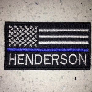 Personalized Custom Embroidered Name Tapes Tactical Tags | Etsy