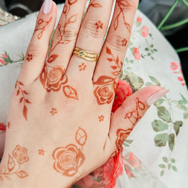 Henna Stencil Kit - Etsy