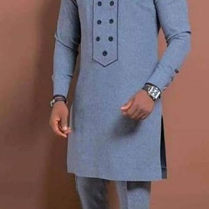 African Men Agbada/3 Piece Set/wedding Suit/groomsmen Suit/senator Wear ...