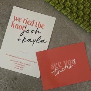 Disco Wedding Invite Colorful Wedding Invitation Retro Wedding Invite ...