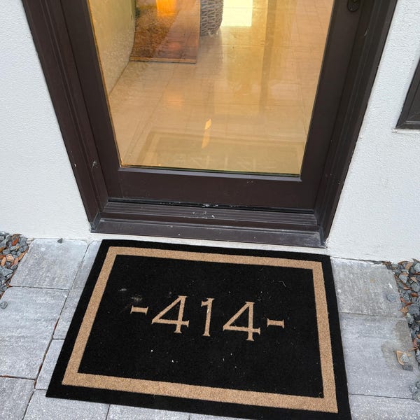 The Most Durable and Elegant Custom Door Mat Available. Infinity Custom ...