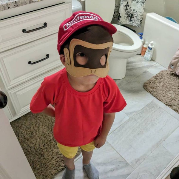Nintendo Diddy Kong Hat: Red Embroidered Cosplay Cap - Etsy