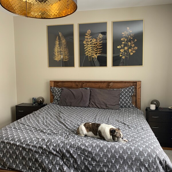 Black and White Yoga Poses Large Wall Art Set of 3, Asana Illustration ...