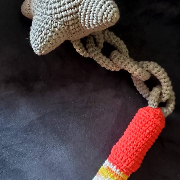 Mace and Chain Crochet Pattern PDF - Medieval - Knight - Crochet Weapon ...