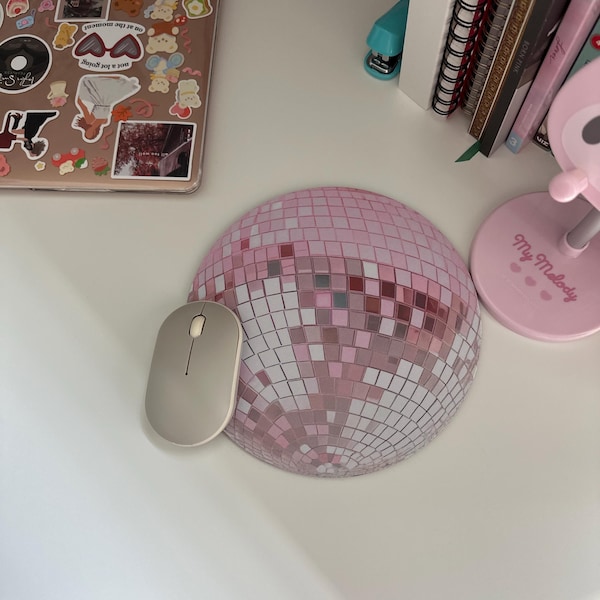 Purple Disco Ball Coaster Sets, Round Disco Party Accessories Favors ...