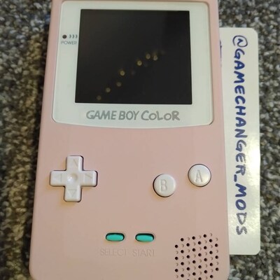 Custom Q5 IPS Extra Large Screen BACKLIT Nintendo Gameboy Color and ...