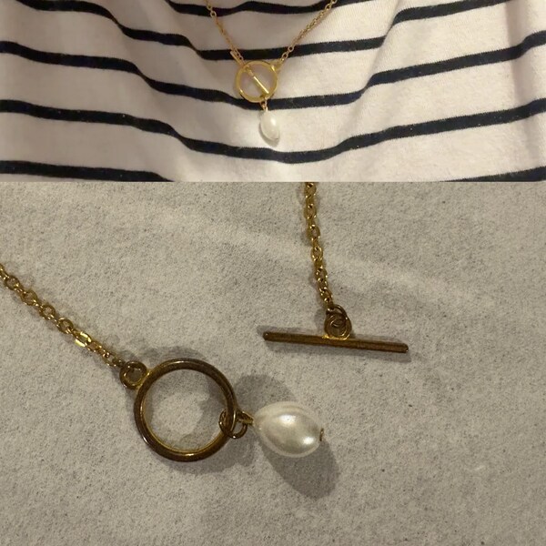 Round Toggle Clasp Extension Chain for a Necklace or Bracelet, Chain ...