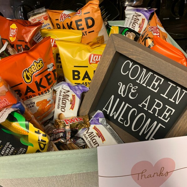 Come in We Are Awesome Sign - Etsy