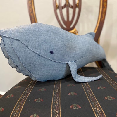 Denim Whale Instant Digital Printable Sewing Pattern With Step by Step ...
