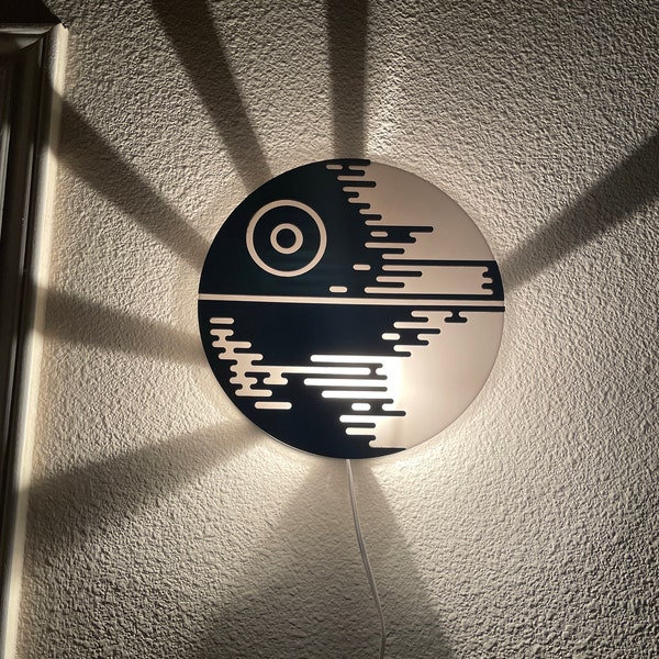 Death Star Lamp - Star Wars - Etsy