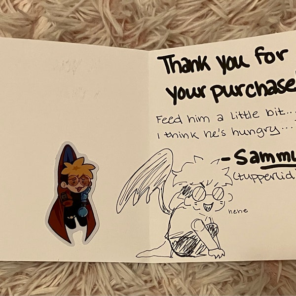 Hanging Vash Sticker ; Trigun Stampede / Trigun Maximum Inspired Vinyl ...