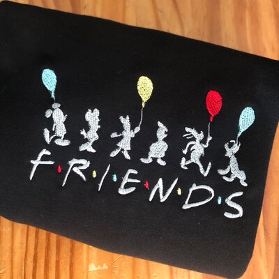 Friends TV Inspired Machine Embroidery Design - Etsy