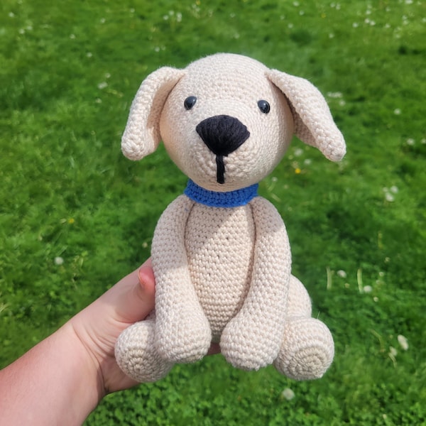 DIY Labrador Golden Retriever Crochet Amigurumi Pattern - Perfect Gift ...