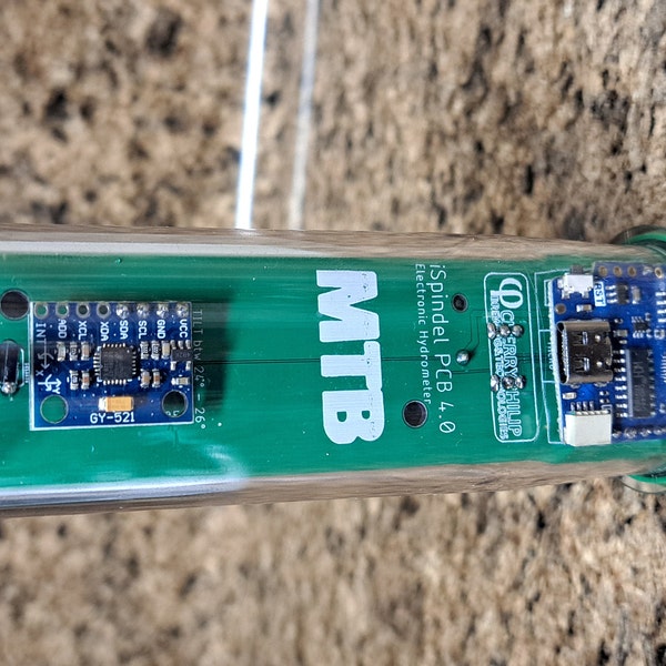 Ispindel Wifi Tilt Hydrometer & Temperature Sensor - FULLY Calibrated ...