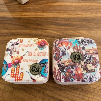 Western Jewelry Box, Western Mother's Day Gift, Retro Rodeo Jewelry Box ...