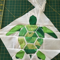 Turtle 2.0 Foundation Paper Piecing Pattern Swimming Hawaii - Etsy Canada