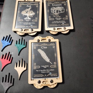 MTG Commander Caddy Life Counter, Command Zone Holder, Commander Damage ...