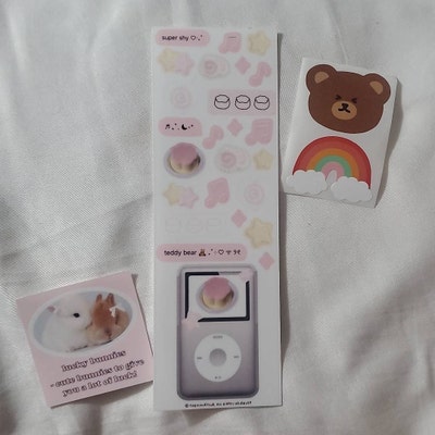 Cuteness Overload Sticker Sheet Korean Stationery, Cute Kpop Photocard ...