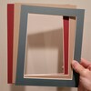 Oval / Circle Opening | 9x12 Custom Cut Single Matboard, Picture Frame ...