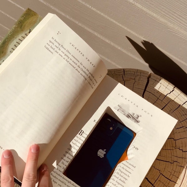 Hollow Book Safe. Magnetic Closure. Nora Roberts. the Witness. - Etsy