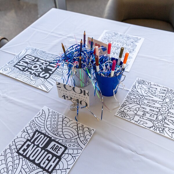 Mental Health Coloring Pages, Anxiety Coloring Pages, Anti-stress ...