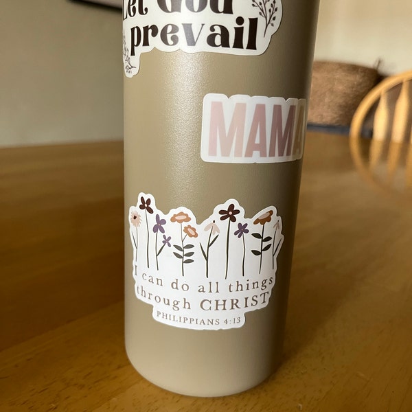 LDS 2023 Youth Theme, I Can Do All Things Through Christ, Stickers ...