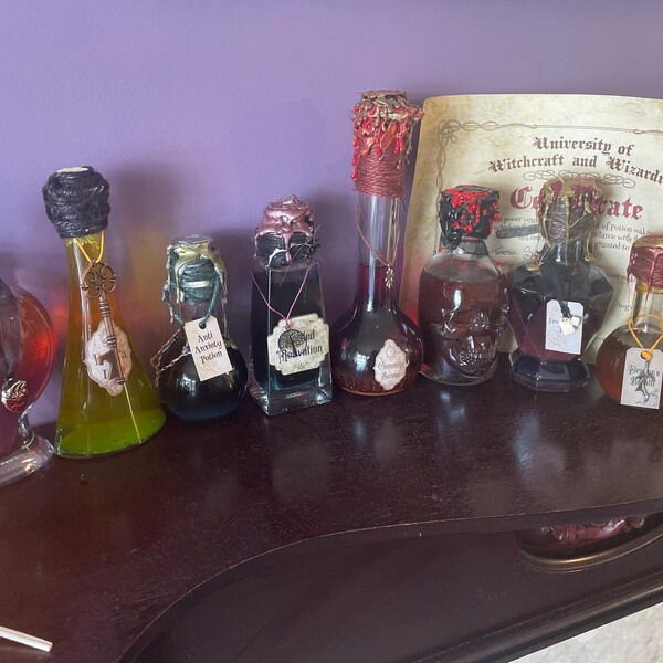 DIY Potion Box - Colour Changing Potion - 18 Options! - the Apothecary ...