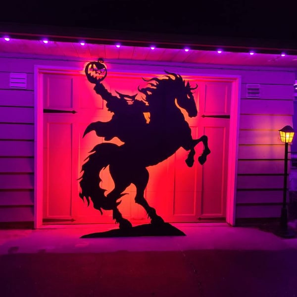 8ft Headless Horseman Template When Made. Printable Trace and Cut ...