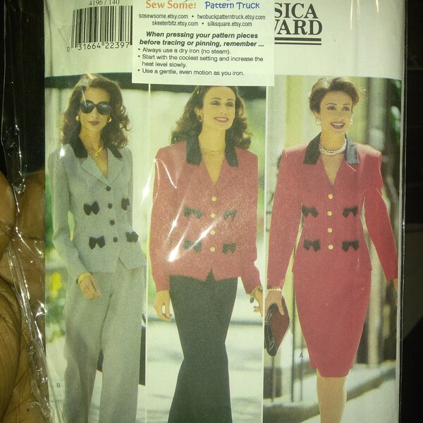 A Sleeveless, Princess Seam Sheath Dress, Hat and Bag Pattern for Women ...