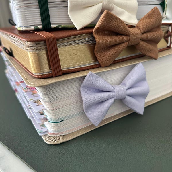 Satin Pink ~ Ribbon Bookmark - Etsy