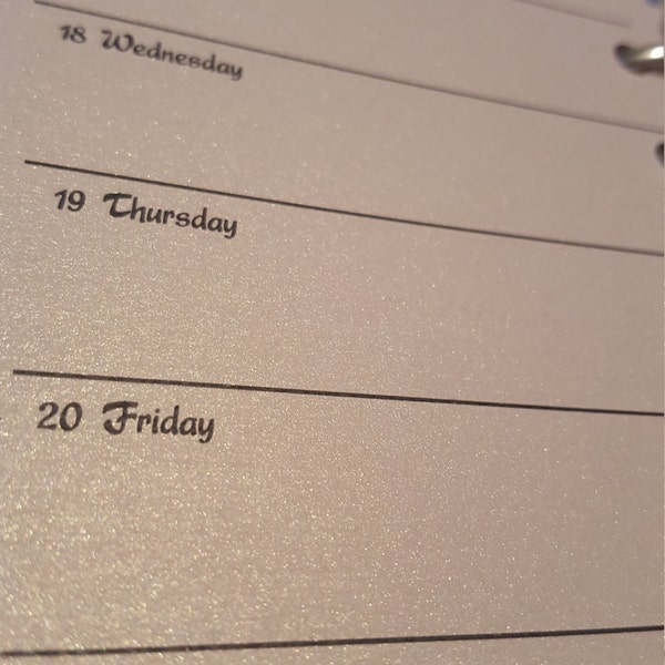 TRAVELERS NOTEBOOK INSERTS Gold Edge B6, A5 Standard, Blank Book Fits ...