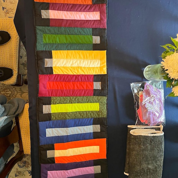 Shadow Box Quilt Pattern/ Modern 3D Quilt/digital Design/bold Color ...