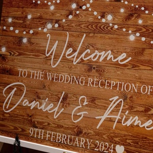 Wedding Sign, Rustic Wedding, Dance Floor Sign, Wedding Signage - Etsy