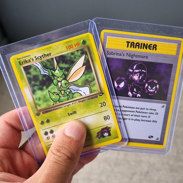 Custom Pokemon Card, Print Your Own Card, Holographic Custom Cards ...