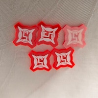 Keyforge Ward and Enrage Tokens Black - Etsy