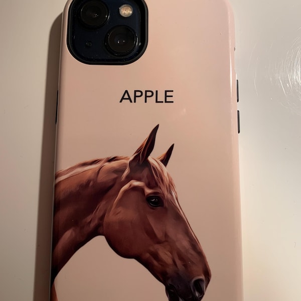 Custom Horse Phone Case Personalized Horse Phone Case Custom Animal ...
