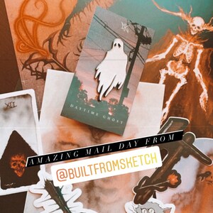 Daytime Ghost Soft Enamel Pin - Etsy