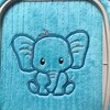 Baby Elephant Applique Embroidery Design, Cute Elephant Machine ...