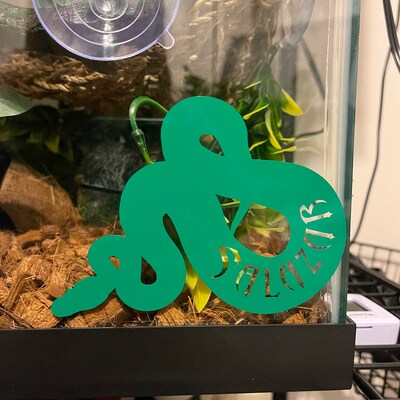 Customizable Name Ball Python Snake Vinyl Decal READ - Etsy