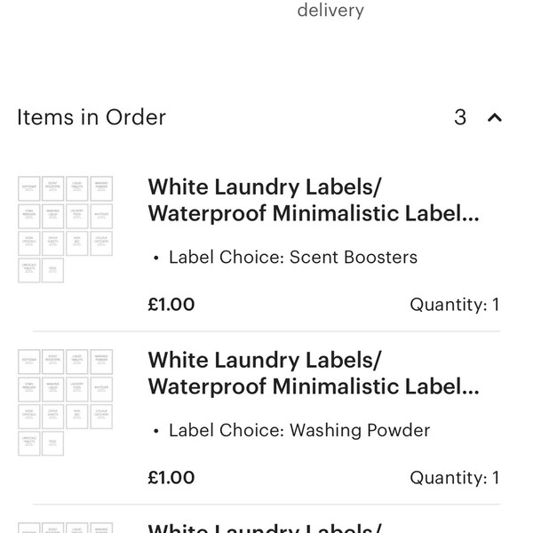 Cream Baking Labels Minimal Cream Waterproof Labels Flour, Icing Sugar ...