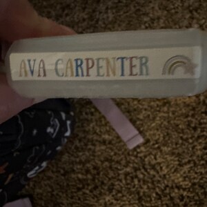 72 Skinny School Supply Labels Dishwasher Safe Waterproof Labels ...