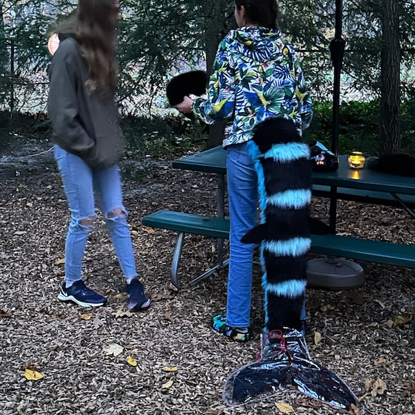 Furry Giant Custom Fursuit Whale Tail - Dolphins & Mermaids - up to 2 ...
