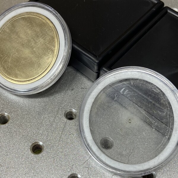 Copper Coin Blanks - Challenge Coin - Reed Edge - Grooved - Brushed ...