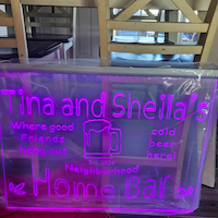 Name Personalized Custom DJ Zone Music Turntable Neon Sign LED Wall ...