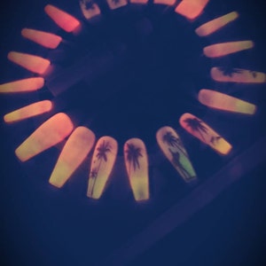 Puerto Rico Set of Press on Nails - Etsy