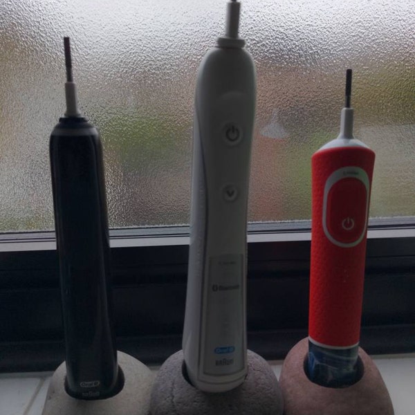 Gray Stone Mosaic Clock 10", Pebble Art Clock, Stone Wall Clock, Beach ...