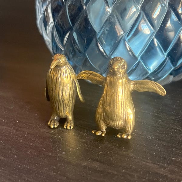 Vintage Style Solid Brass Copper Eagle With Spread Wings Animal Statue ...