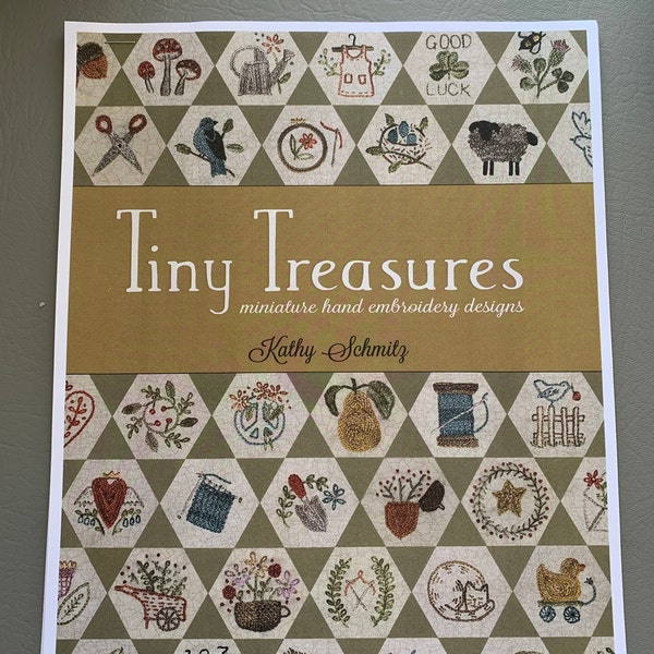 Tiny Treasures PDF DOWNLOAD Miniature Hand Embroidery Design Book 72 ...