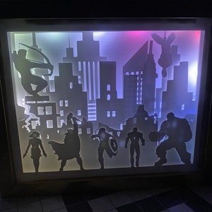 Three Brothers Shadow Box SVG and PNG - Etsy